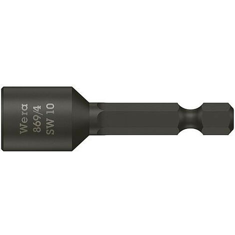 Douille WERA 6 pans, SW 12,0 Longueur 50mm