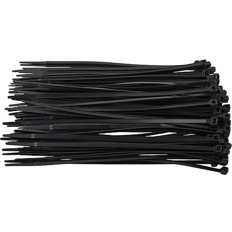 Attache-cable standard noir 368 x 4,8mm 1 paquet : 100 pcs