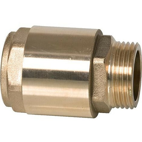 Soupape de retenue en laiton avec fil fem 3/4" X mâle 3/4" Type 6 circulant defemelle a mâle