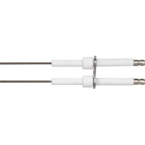 Electrode d allumage flamme bleu Universel 4 mm, fil droit convient ...