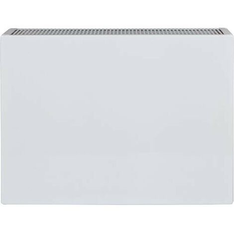 Radiateur plan raccord central 6 x 1/2 33/600/1000 couleur RAL 9016