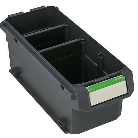 Box plastique SR-BOXX 04-8 M anthracite, 347,8x140,7x128 mm Sortimo