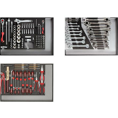 Kit outils GEDORE red 129 pcs dans module en mousse