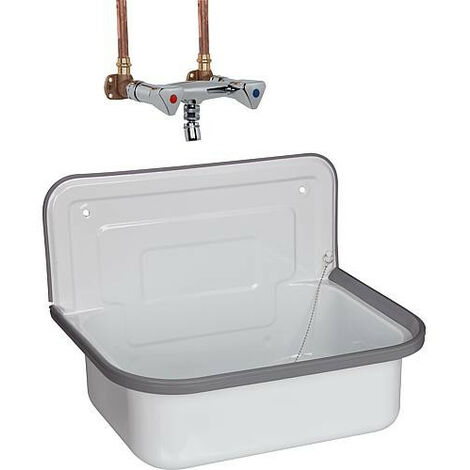 Melangeur lavabo "devidoir" chrome, avec articulation spherique et ...