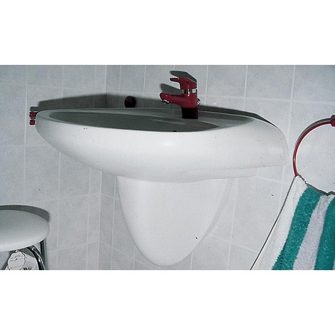 Fixation de lavabo