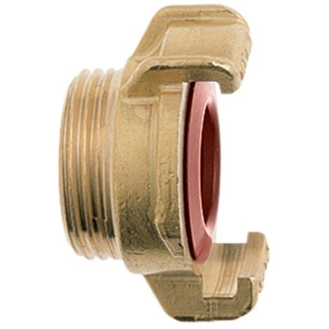 Geka plus piece filetee pour eau potable 3/4, filetage male, laiton