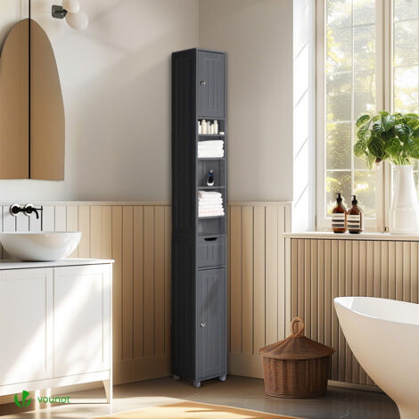 Badezimmerschrank Schmal Hoch