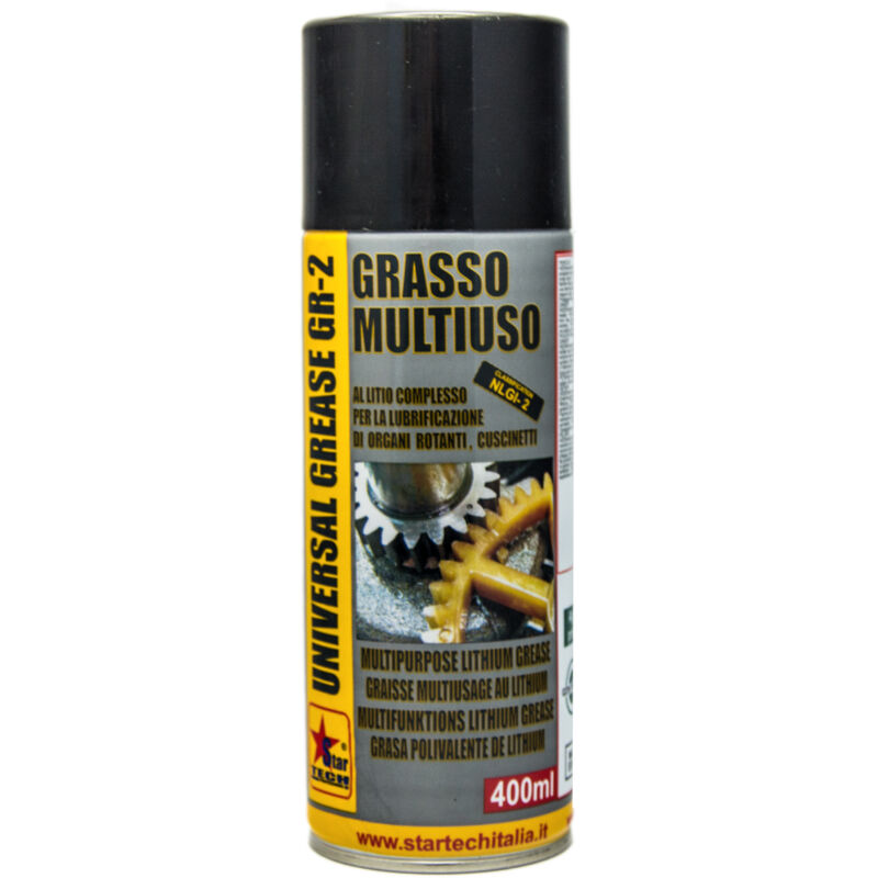 UNIVERSAL GREASE 400 ml grasso lubrificante universale multiuso al litio NLGI-2 PEZZI 12