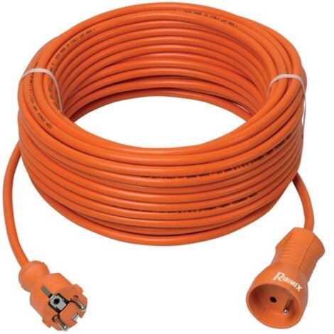 Prolunga da giardino filo elettrico 3G1,5 3x1,5 mm presa schuko 25 ...