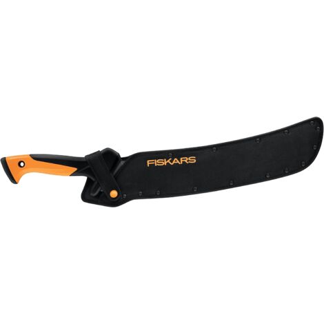 FISKARS falce professionale doppia lama per sterpaglie erbacce canneti