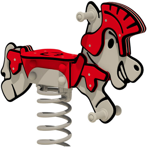 Wickey Spring rocker PRO Horse "Rumbley" - Developed according to EN ...