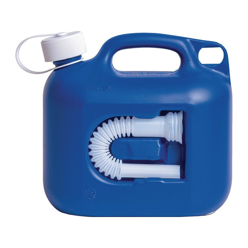 Bidon AdBlue 5l bleu HDPE L265xL147xH247mm HÜNERSDORFF
