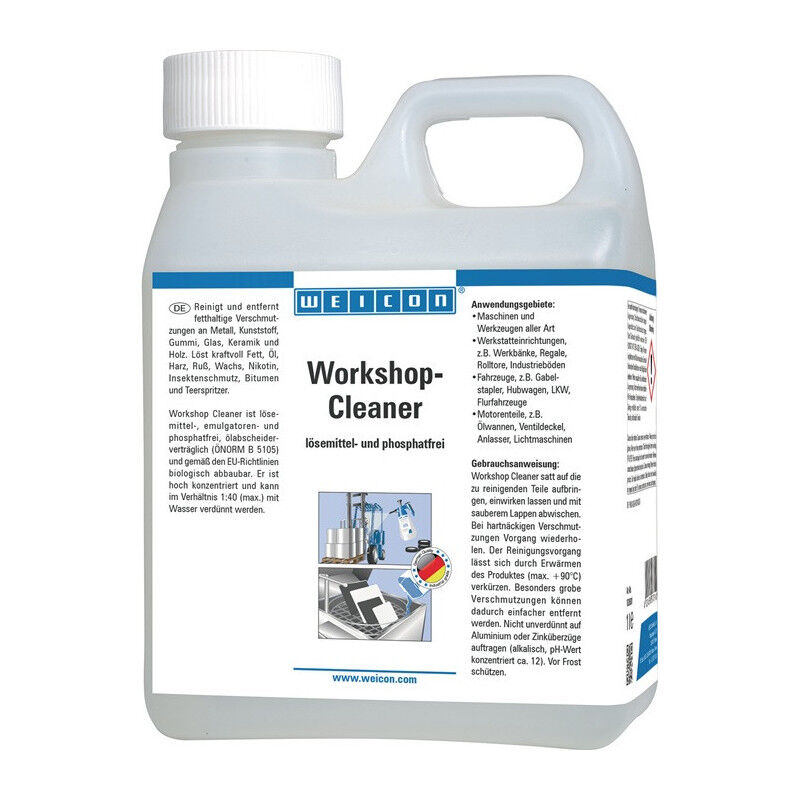 Nettoyant universel Workshop Cleaner Bidon concentré 1l WEICON