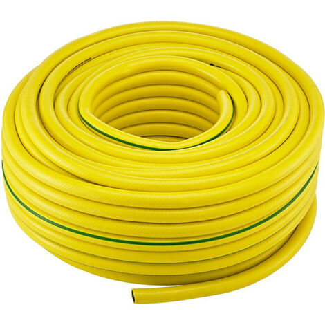 Tubería de agua de PVC. amarillo verde. 12.5x2.3 mm. 25m Fortis (por 25)