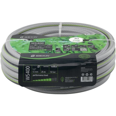 Manguera de agua WS400 L.25m ID 13mm AD 17mm Rl.GEKA (Por 25)