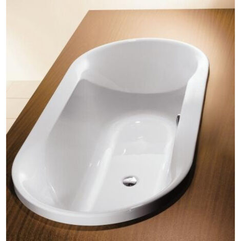 Hoesch Spectra Oval Bath 1800X900X470Mm Blanco