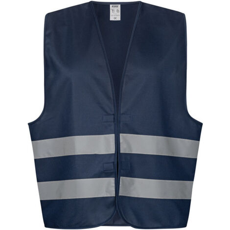 Chaleco alta visibilidad SKARDE talla univ.azul marino perímetro pecho ...