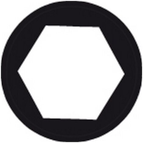 Portaconectores con enmangamiento de 4 lados 1/4'', Largo total : 77 mm