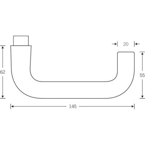 Pomo puerta ZT. PZ Acero Inoxidable72 1070