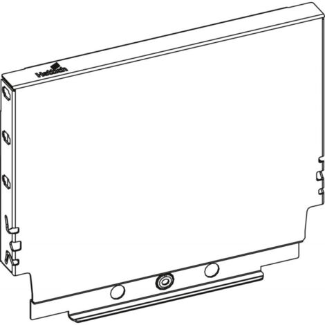 Panel trasero 9121544KB600mm blanco