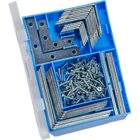 Stuhlwinkel Flachwinkel Flachverbinder Winkelverbinder Sortiment 180 teilig