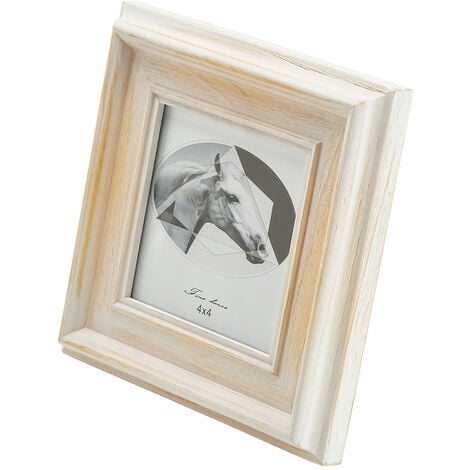 4x4 inch Contemporary Solid Wood Photo Frame