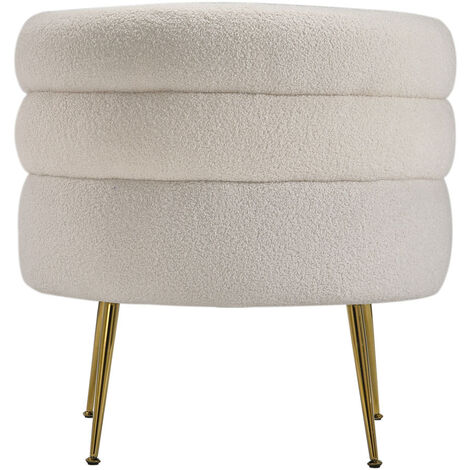 Curved Upholstered Single Sofa Accent Chair