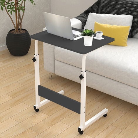 Height Adjustable Computer Standing Desk with Wheels