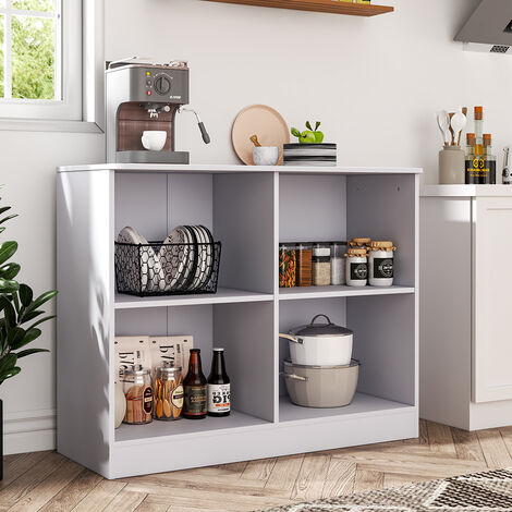 Sideboard Cabinet with Open Shelves
