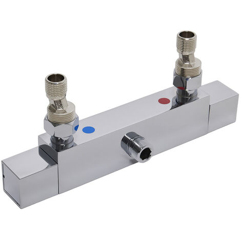 Thermostatic Bath Shower Mixer Temperature Control Valve,Cuboid