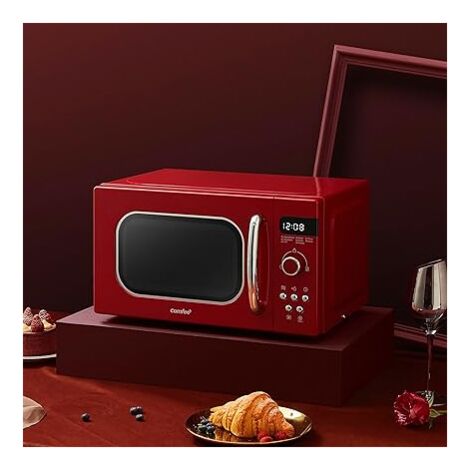 Comfee 800W 20L Freestanding Microwave Oven With LED Display and Button ...