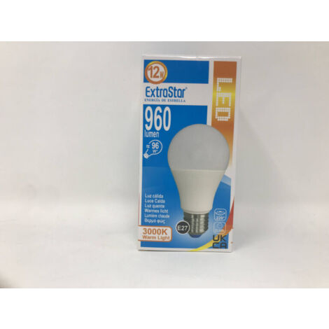 12W LED Ball Bulb E27, 3000K