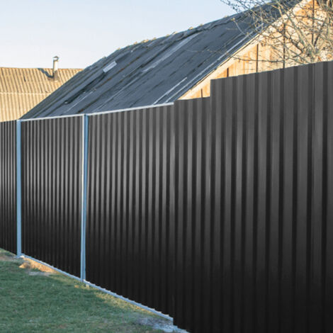 129cm L Set of 12 Steel Corrugated Panels