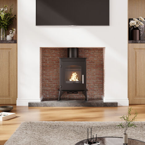 Freestanding 5KW High Efficiency Wood Burning Stove Fireplace