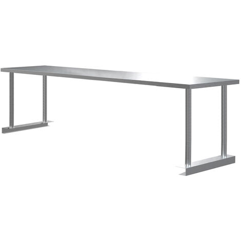 Stainless Steel Over Shelf Prep Table