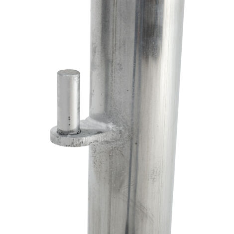 Galvanized Metal Field Gates with Latch Posts and Hanging Posts for ...