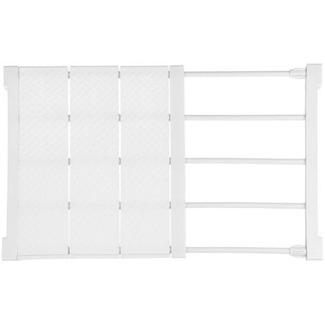 Extendable Divider Shelf Closet Storage Rack, 38-55cm