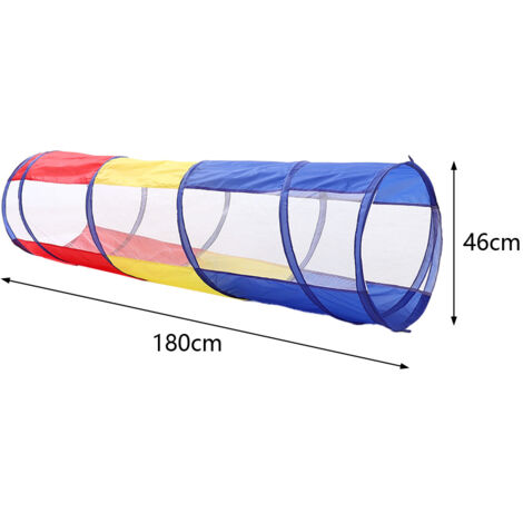 Multicolor Crawl Play Tunnel Pop up Tunnel for Kids