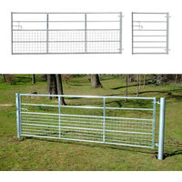 Galvanized Metal Field Gate Farm Gate, 6FT/1.8M