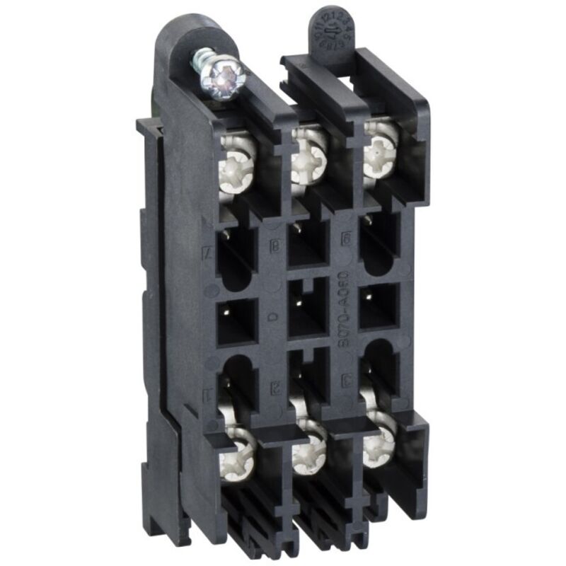 1 bloco fixo 9 fios para base (NSX100-630) - LV429273