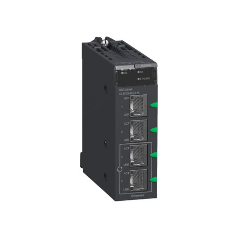 Coupleur Ethernet/IP et Modbus/TCP pour M340 - BMXNOC0401