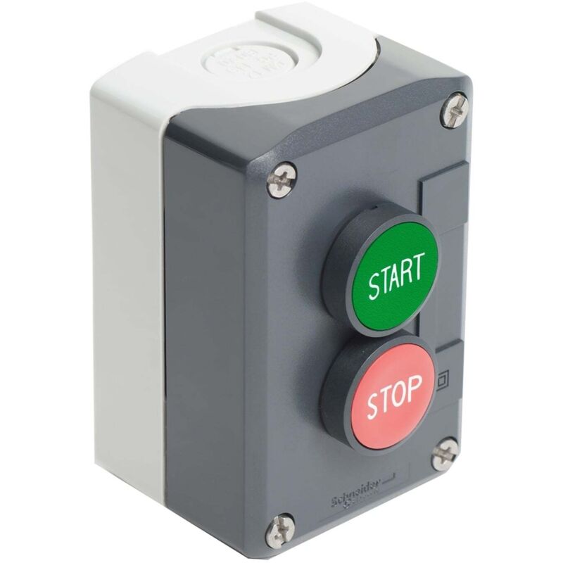 Harmony boite - 2 boutons poussoirs Ø22 - vert /rouge - XALD215
