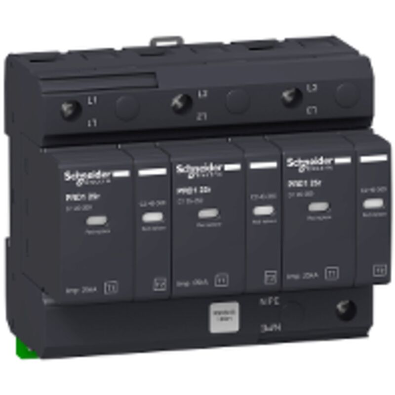 Acti9 - parafoudre PRD1 25r débrochable - 3P - 350V - report ...