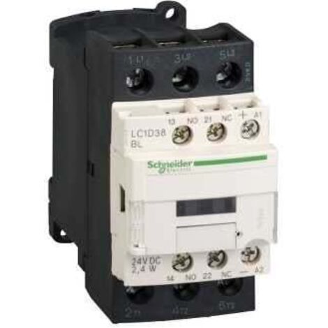 Contacteur TeSys LC1-D - 3P - AC-3 440V 38 A - bobine 24 V CC - LC1D38BD