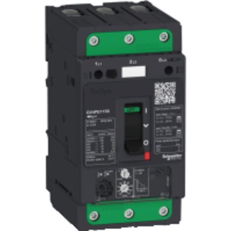 TeSys GV - disjoncteur magnéto-thermique - In 115A - 25kA - Everlink ...