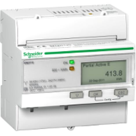 Acti9, iEM Compteur d'énergie iEM3110 63A, Impulsionss, MID - A9MEM3110