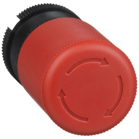 Harmony XAC - tête arrêt urgence - pousser tourner - Ø30 - rouge - ZA2BS834