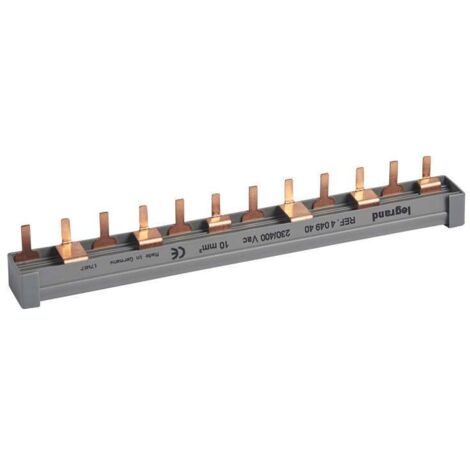 Peigne d'alimentation bipolaire équilibré sur 3 phases HX³ traditionnel pour bornes à vis ...