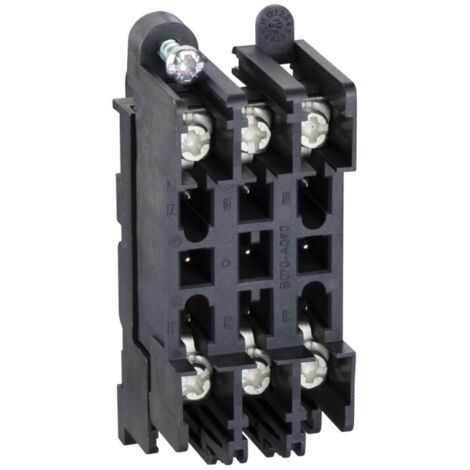 1 bloco fixo 9 fios para base (NSX100-630) - LV429273