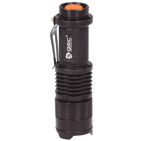 Linterna con clip 3W - 12u caja exp